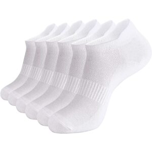 brookhaus women ankle socks, 6/10 pairs women's athletic socks, low cut running socks, no-show sport socks with tab