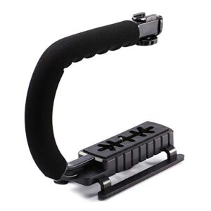 Okuyonic High Versatility High Stability Grip Handle Stabilizer Handle Video Stabilizer Mount,for Action Shots