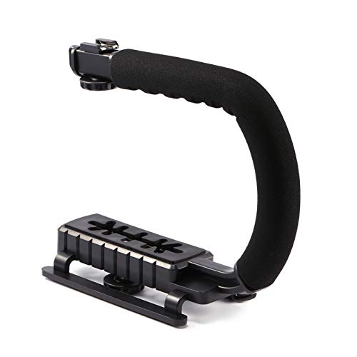 Okuyonic High Versatility High Stability Grip Handle Stabilizer Handle Video Stabilizer Mount,for Action Shots