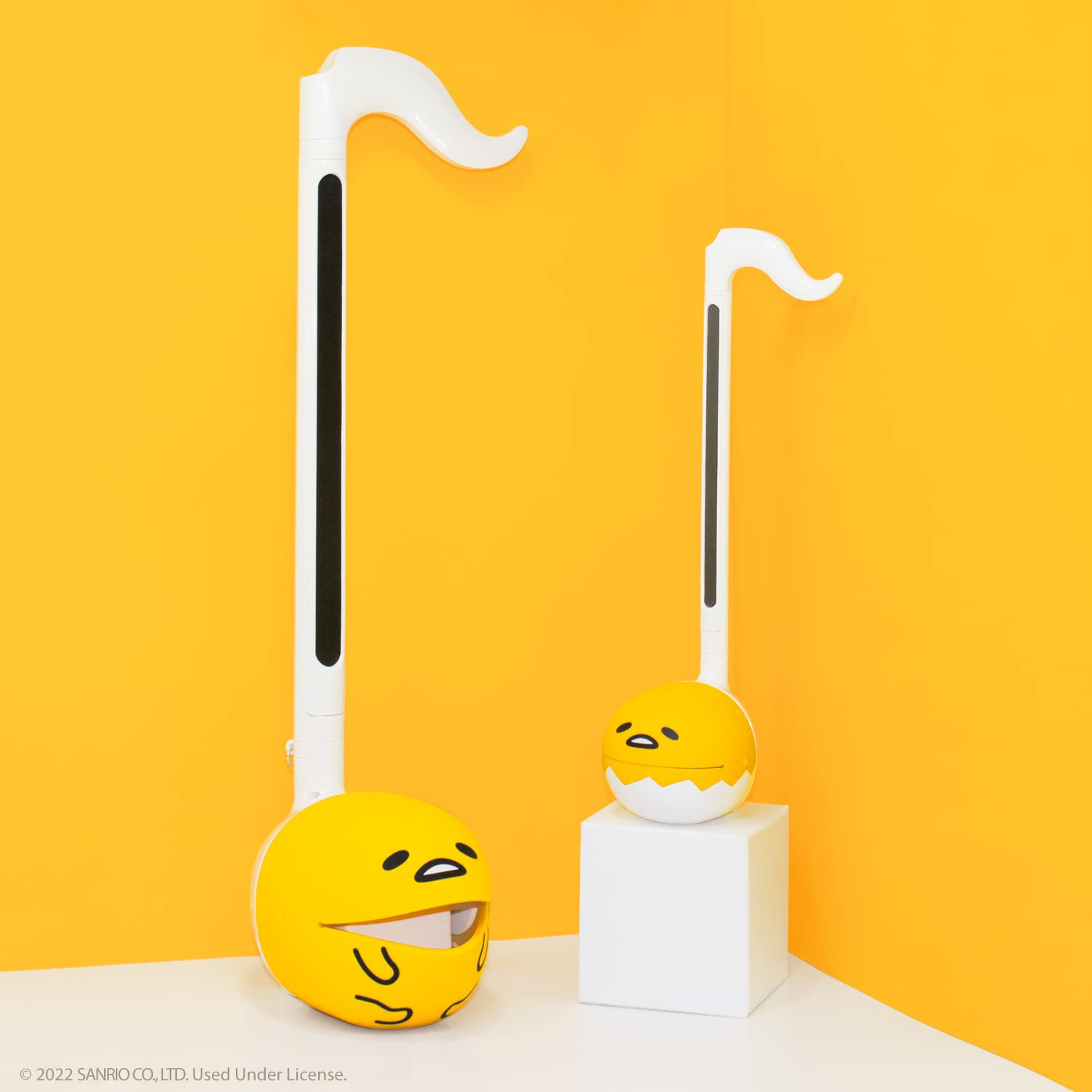 Otamatone Deluxe [Sanrio Gudetama] Electronic Musical Instrument Portable Synthesizer from Japan Maywa Denki from Japan