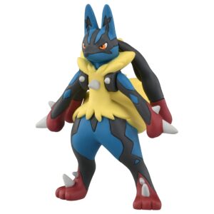 takara tomy pokemon monster collection moncolle ms-52 mega lucario figure