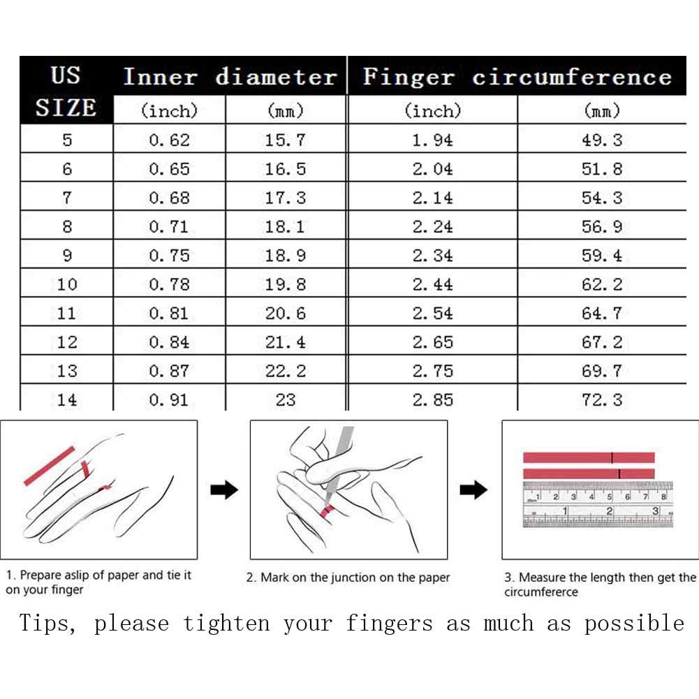 ringheart 2 His and Hers Ring Couple Rings White Gold Plated Princess Cut Cz Womens Wedding Ring Sets Red Titanium Steel Mens Wedding Bands