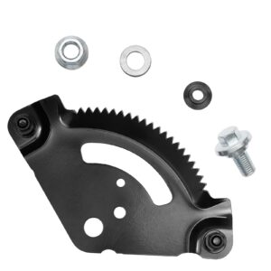 hqpasfy steering sector pinion gear rebuild kit replacement for cub cadet replace# 717-1550f