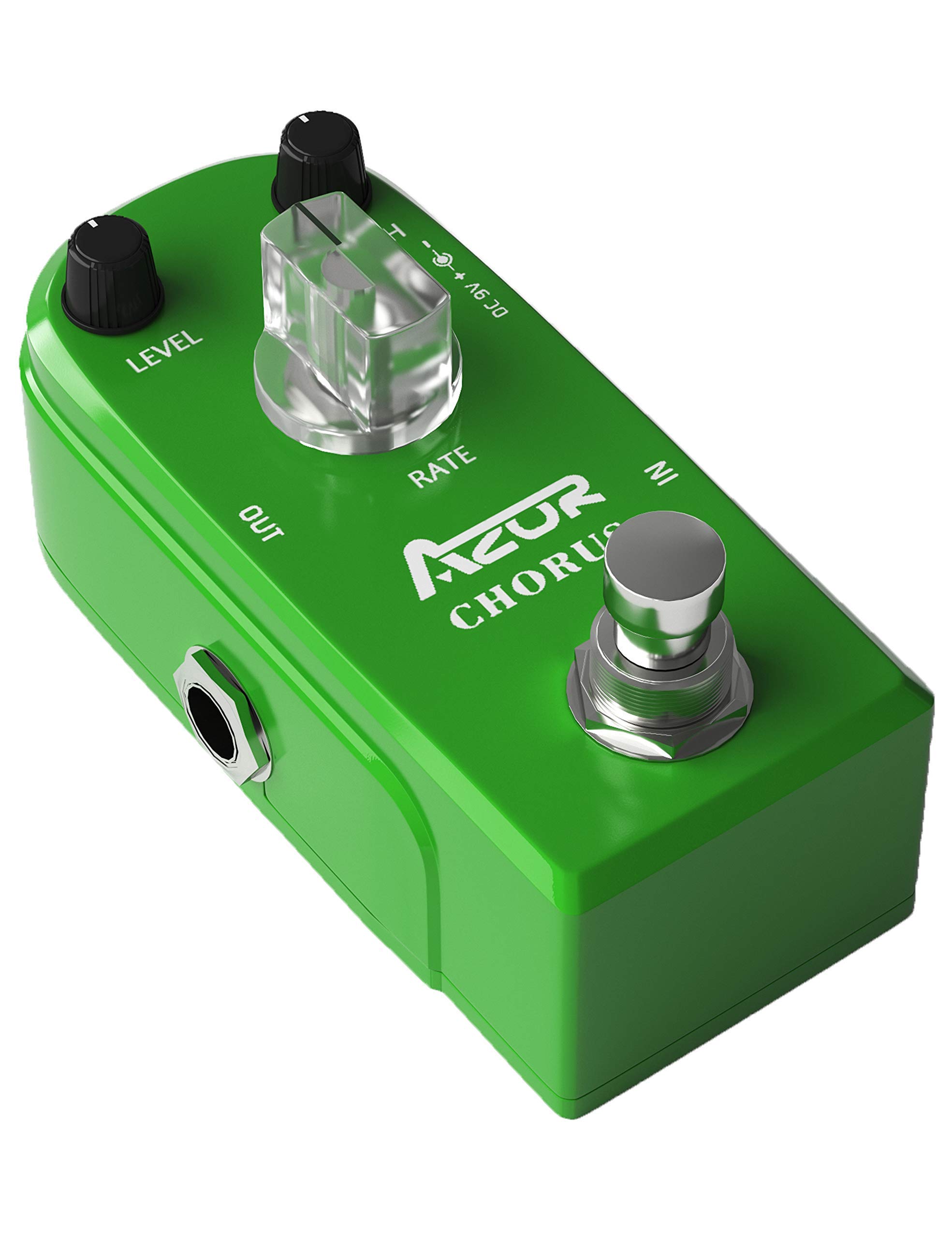 AZOR Spring Reverb Guitar Effect Pedal with Chorus Guitar Effect Pedal Pure Analog with True Bypass