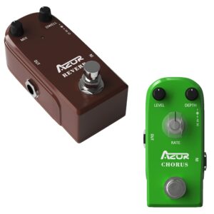 azor spring reverb guitar effect pedal with chorus guitar effect pedal pure analog with true bypass