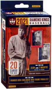 2021 diamond kings baseball hanger box factory sealed 20 cards per box