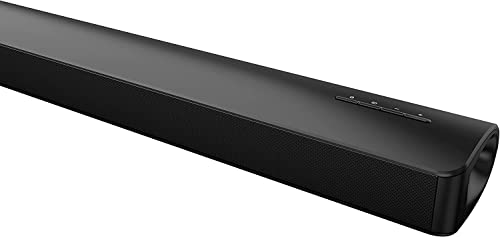 Hisense HS219 2.1ch Sound Bar with Wireless Subwoofer, 320W, Powered by Dolby Audio, One Remote Control, Roku TV Ready, Bluetooth, HDMI ARC/Optical/AUX/USB, 3 EQ Modes