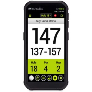 SkyCaddie SX550 Tour Book, Black