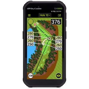 SkyCaddie SX550 Tour Book, Black