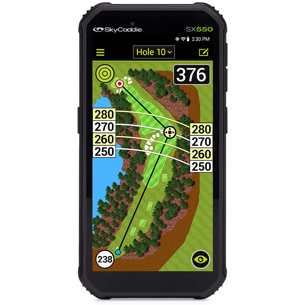 SkyCaddie SX550 Tour Book, Black