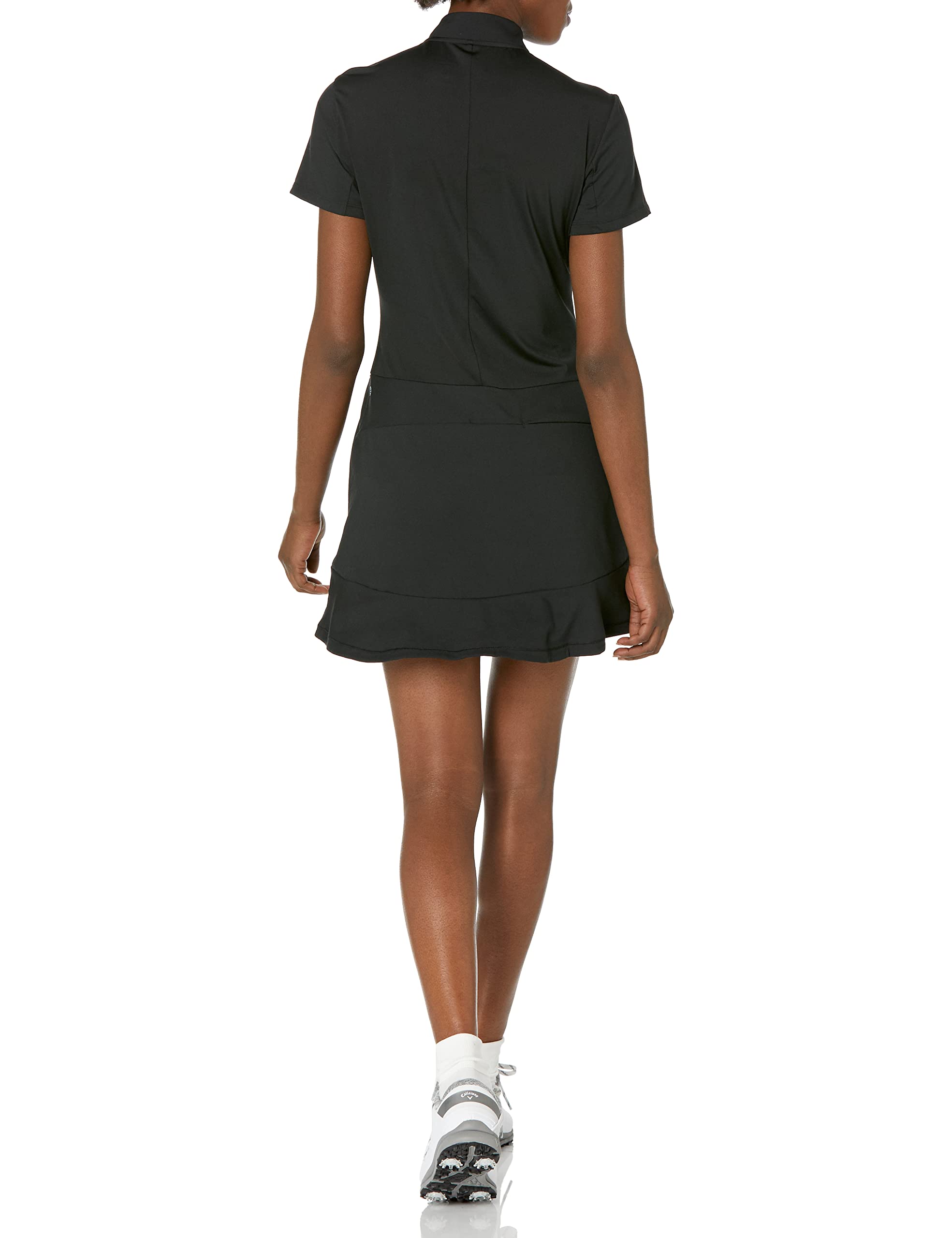 adidas Women's Frill Golf Dress, Black, Small