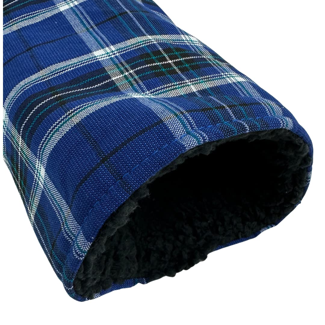 Sunfish Tartan Driver Golf Headcover Blue Plaid