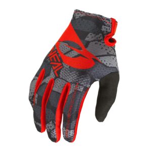 Matrix Camo Glove, Black/Red 8