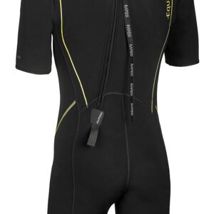 Rapido Boutique Collection Men's Equator Superior Flex Stretch Neoprene Wetsuit Shorty Scuba Snorkeling Surf Suit