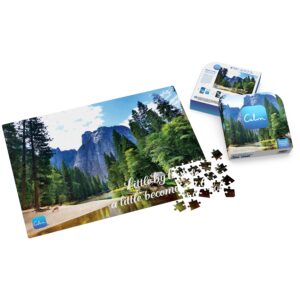 spin master 300-piece calm jigsaw puzzle for relaxation, stress relief