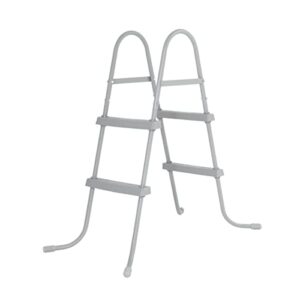 bestway flowclear 84 cm pool ladder, grey