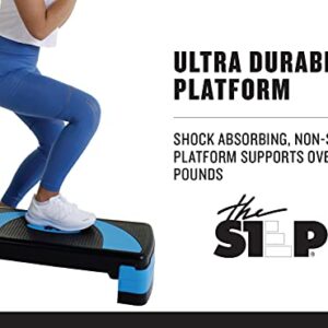 The Step Large Aerobic Stepper for Home Workout Steppers for Exercise