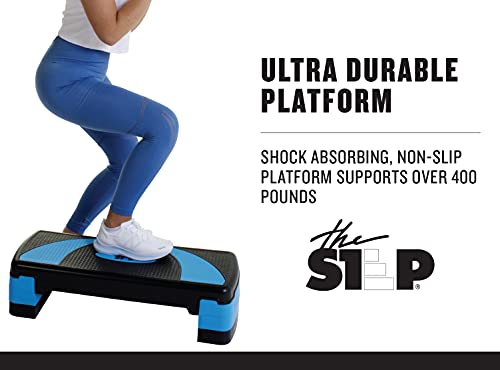 The Step Large Aerobic Stepper for Home Workout Steppers for Exercise