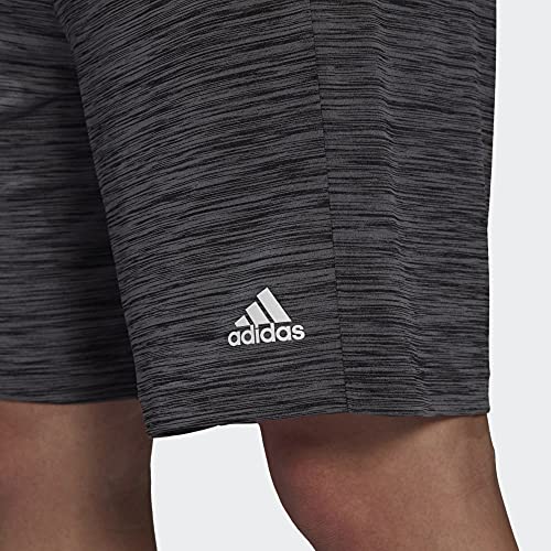 adidas mens Designed to Move Aeroready Primegreen Shorts, Black Melange, Large