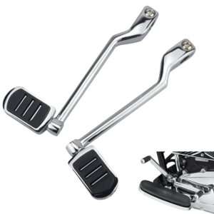 wowtk heel toe shift pegs, front and rear levers w/shifter pegs for harley 1986-2017 fl softail,1988-2024 touring road king road glide street glide electra glide and 2008-later trike models