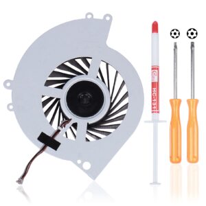 arlba new internal ps4 cooling fan replacement for sony playstation 4 game consoles cuh-1100a cuh-1115a cuh-1000a cuh-1001a 1006a cuh-10xxa cuh-11xxa ksb0912he ck2m 500g series w/repair tools kit