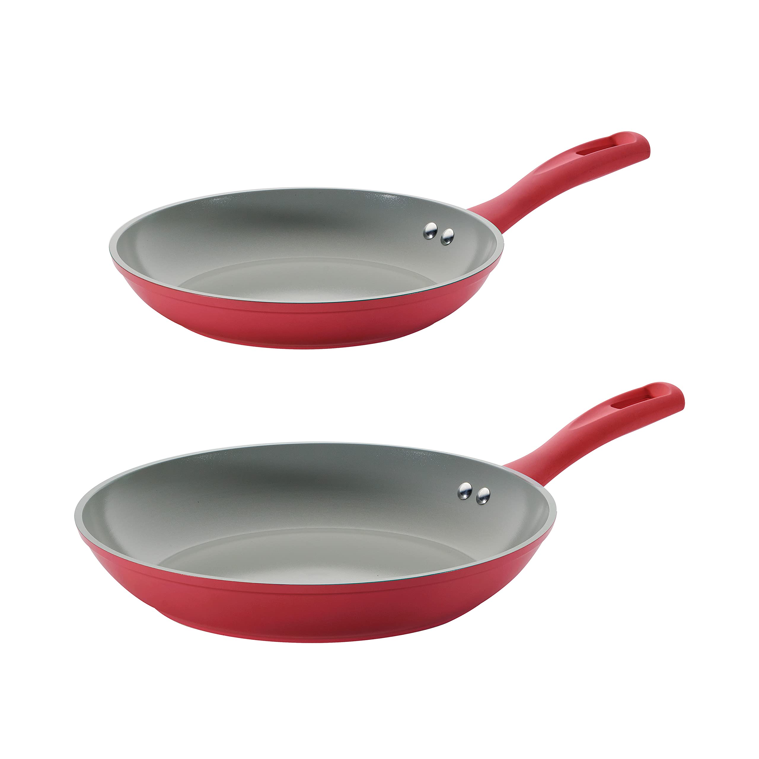 Tramontina Sauté Pan 2pk 10" & 12" (Red) 80110/038DS