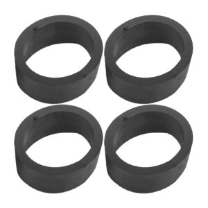 VBESTLIFE 40pcs Fishing Rod Rings,Fishing Rod Ring Silicone Winding Check Decorating Ring Trim Adapter for Fishing Rod Building/Repairing/Maintaining(20MM) Fishing Tools and