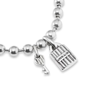 Uno de 50 SILVER KEY Bracelet