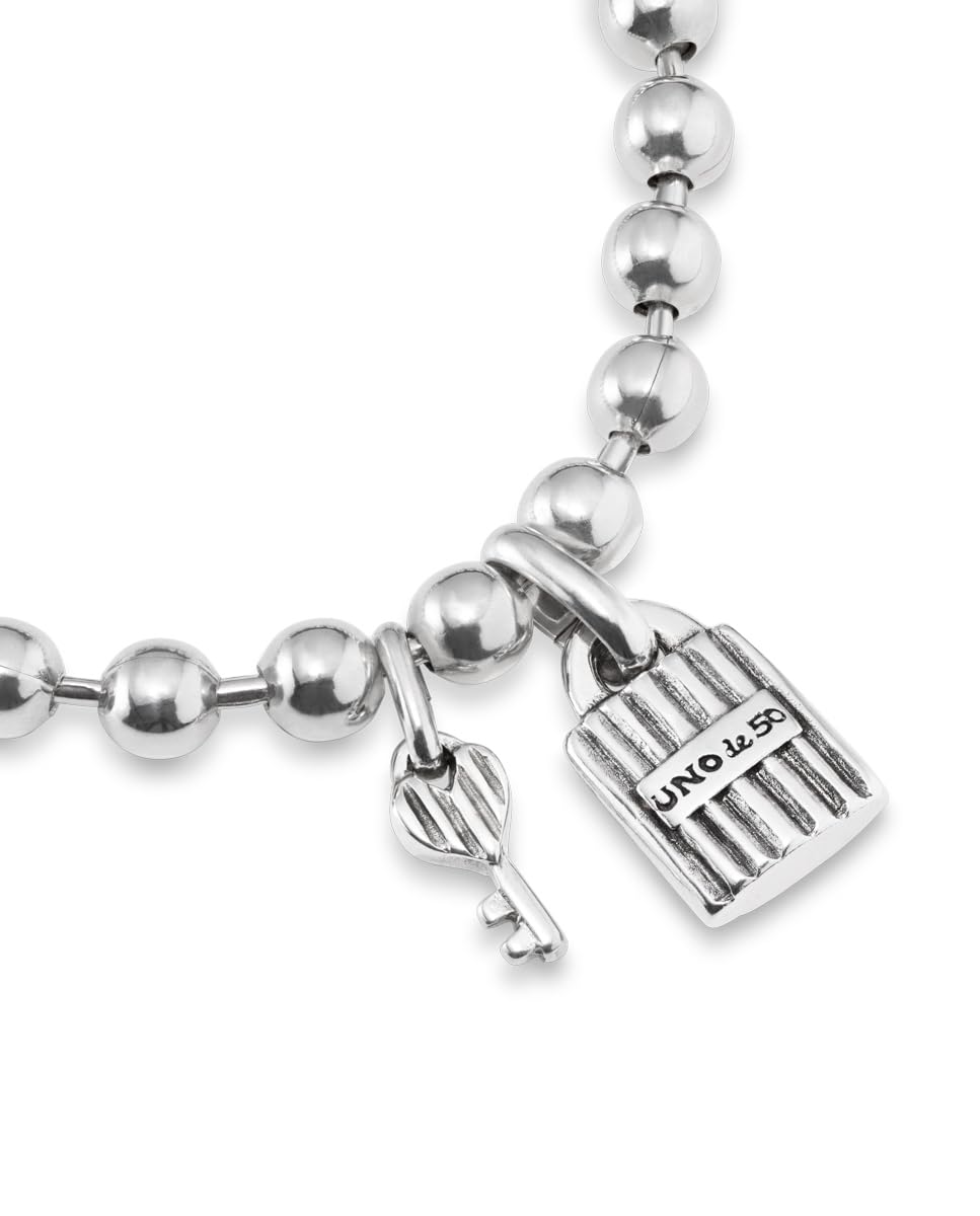 Uno de 50 SILVER KEY Bracelet