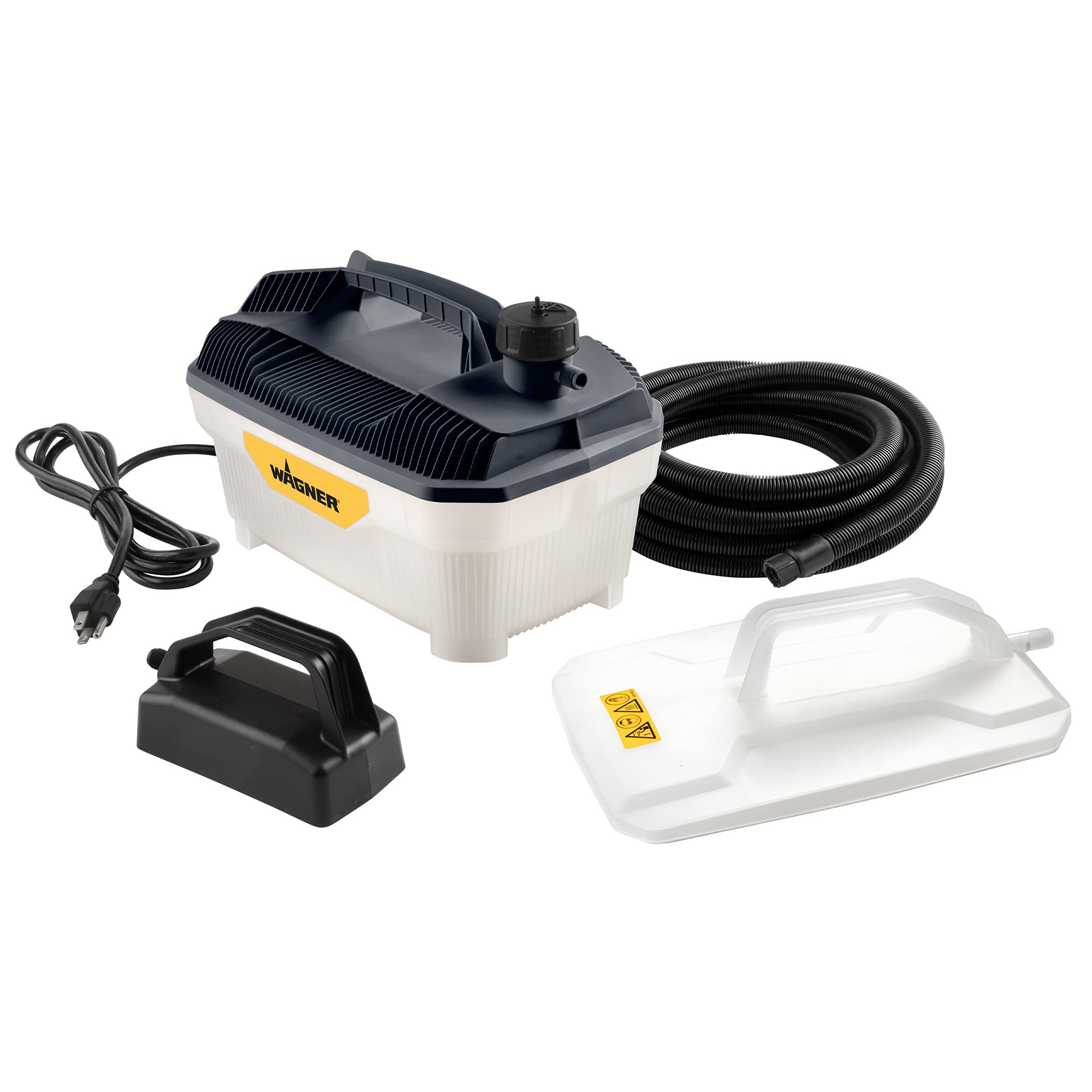 Wagner Spraytech 2418627 725 Wallpaper Steamer, Steam Cleaner for Easy Wallpaper Removal, 2 Steam Plates Included