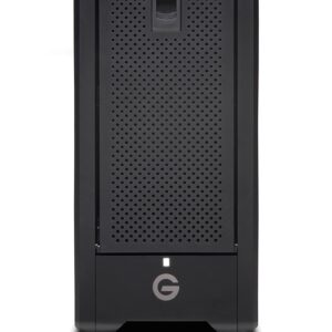 SanDisk Professional 96TB G-RAID Shuttle 8 - Transportable Enterprise-Class 8-Bay External Hard Drive, Thunderbolt 3 and USB-C, Hardware RAID, Up to 1900MB/s Read - SDPH48H-096T-NBAAB