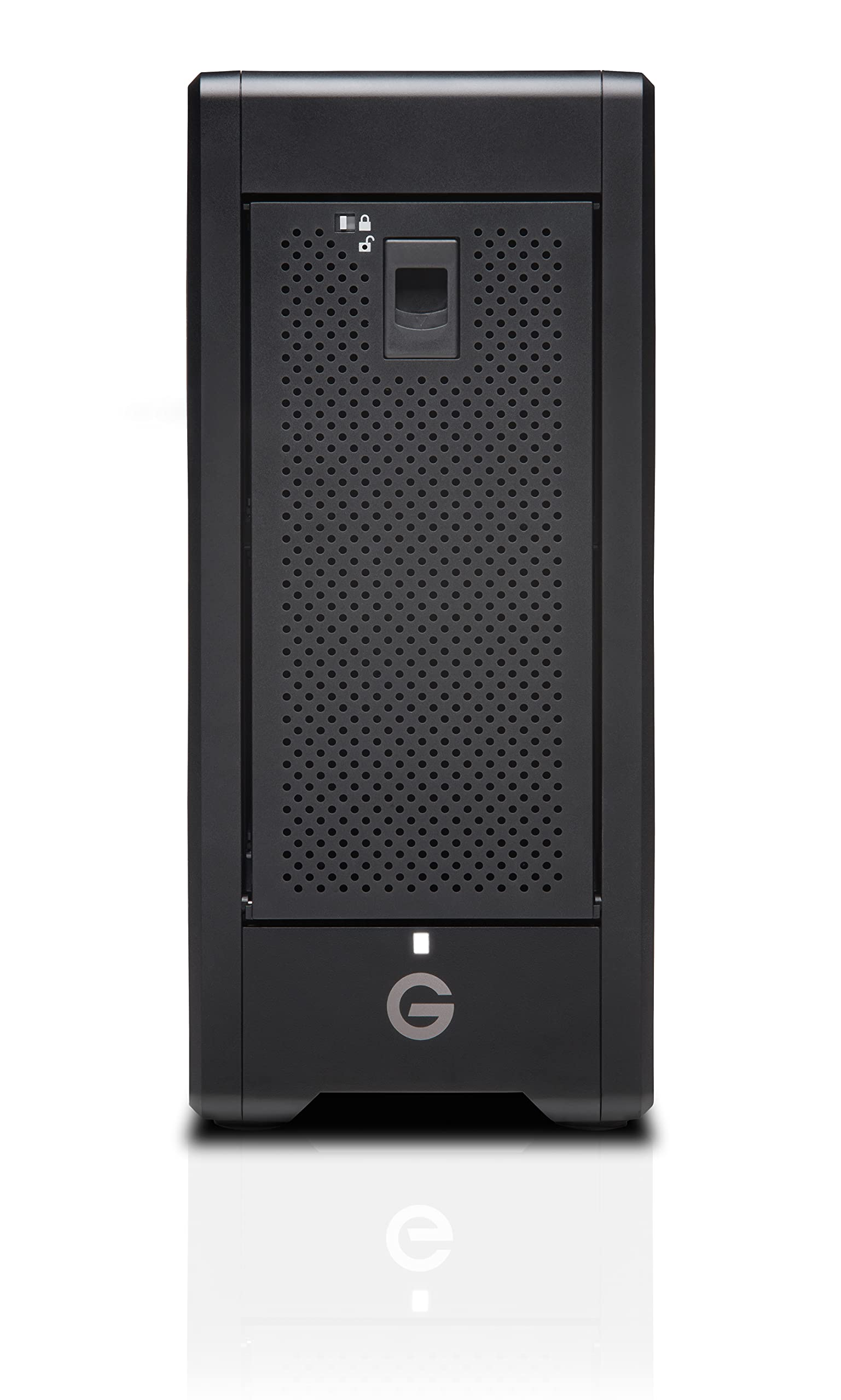 SanDisk Professional 96TB G-RAID Shuttle 8 - Transportable Enterprise-Class 8-Bay External Hard Drive, Thunderbolt 3 and USB-C, Hardware RAID, Up to 1900MB/s Read - SDPH48H-096T-NBAAB