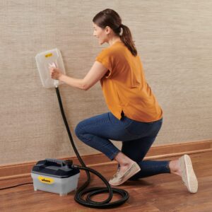 Wagner Spraytech 2418627 725 Wallpaper Steamer, Steam Cleaner for Easy Wallpaper Removal, 2 Steam Plates Included