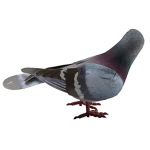 BWWNBY Simulation Foam Pigeon Model,Artificial Imitation Animal Fake Pigeon Home Garden Ornament Miniature Decoration(Random)