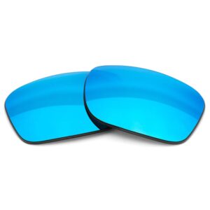 apex polarized replacement lenses for costa tuna alley sunglasses (with cleaner) (ice blue)