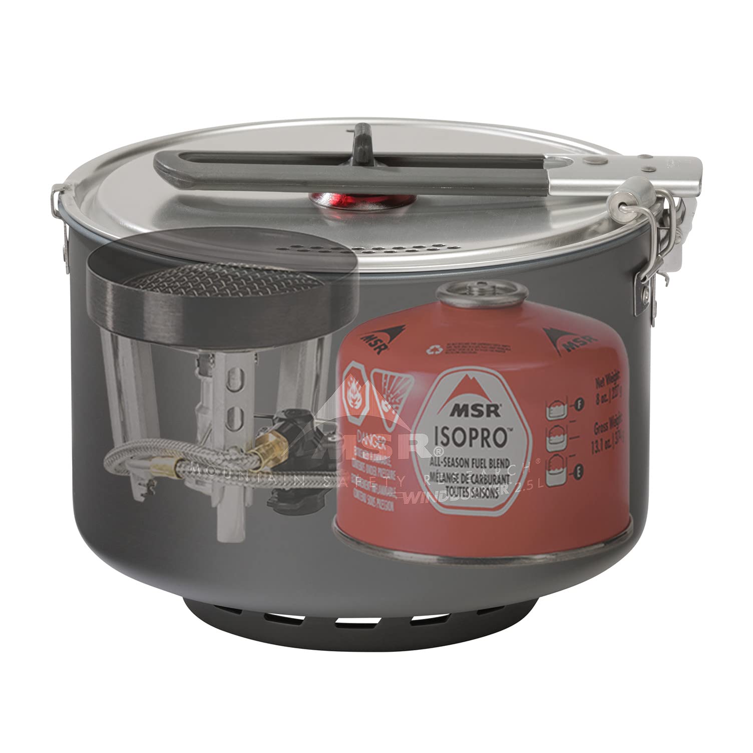 MSR WindBurner Group Windproof Camping and Backpacking Stove and Cookware System