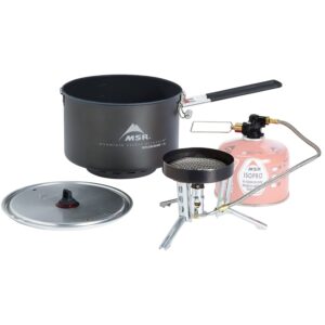 msr windburner group windproof camping and backpacking stove and cookware system