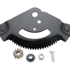 Steering Sector Gear Plate and Pinion Gear Replaces 717-1550F 7171550 7171554 for Mtd Cub Cadet LT1018 LT1022 LT1040 LT1042 LTX1040 LTX1042 LTX1046 LTX1050 for Troy Bilt