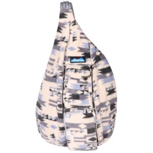 kavu polar rope sling crossbody fleece polyester bag - winter arcade