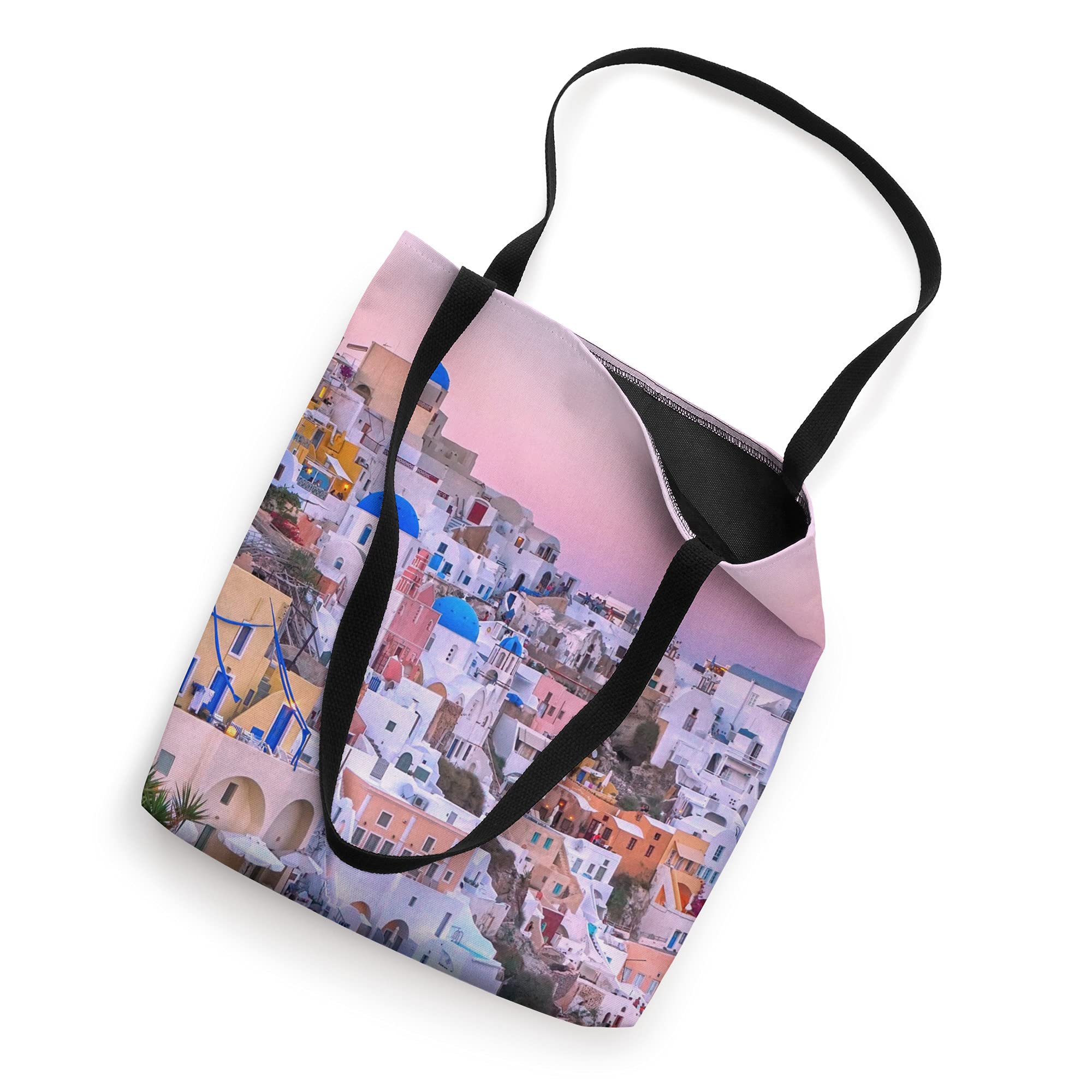 Santorini Greece Tote Bag