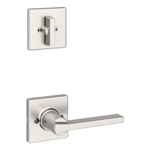 Amador/Casey Entrance Gripset - Satin Nickel + Smart Key