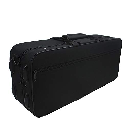 Trumpet Lightweight Case,Oxford Cloth Trumpet Box with Straps Black