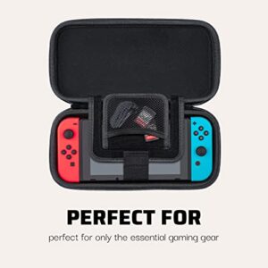 PDP Gaming Officially Licensed Switch Slim Deluxe Travel Case - Zelda Breath of the WIld - Semi-Hardshell - Console Stand - Protective PU Leather - Holds 14 Games - Works with Switch OLED & Lite