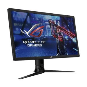 asus rog strix 27” 2k hdr gaming monitor (xg27aqm) - wqhd (2560 x 1440), fast ips, 270hz, 0.5ms, extreme low motion blur sync, g-sync, hdr 400, eye care, displayport, hdmi, usb 3.0,black