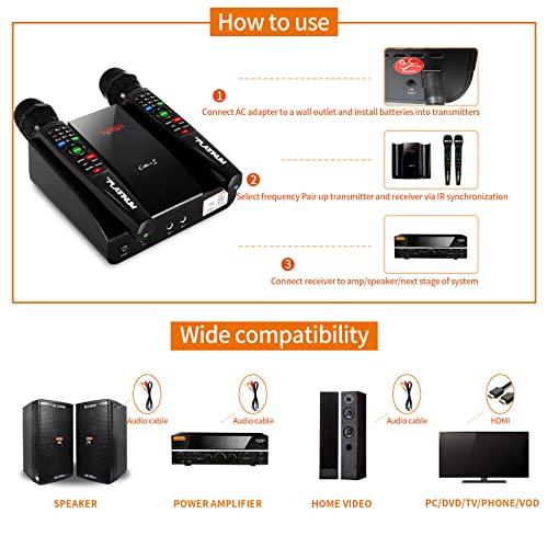 The Platinum Karaoke Machine adutls Comes with 2upgraded Wireless miceophones Features Over 23k Songs 7k Filipino Tagalog 4k Hind 12k English