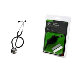 3m 5620 littmann classic iii monitoring stethoscope with black identification tag, 27" black tube