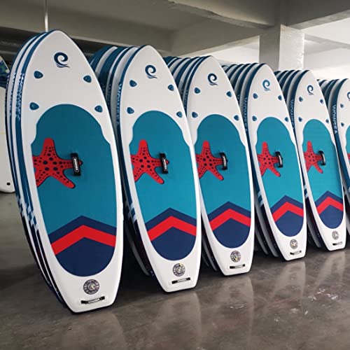 WOWSEA K1 Inflatable Stand Up Paddle Board, Touring and Stable Kids SUP Boards Inflatable, Enjoyable Paddle Board, Nice Choice for Aquatic Teaching and Recreation