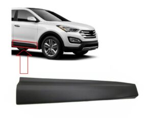 door lower molding/door garnish fit for 13-19 hyundai santa fe xl sport front right door, replaces oem 87722-4z000, 87722-2w000-ca, 75133