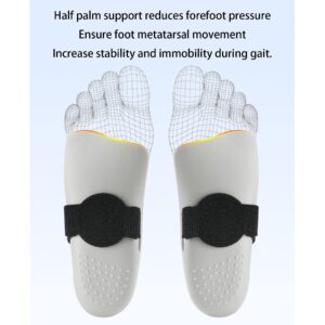 WILLQ Foot Drop Orthosis Support for Drop Foot Position Nerve Injury Relieve Pressure Ankle Foot Orthosis Ball for Effective Relief from Plantar Fasciitis Pain Achilles Tendonitis,Left,Extralarge