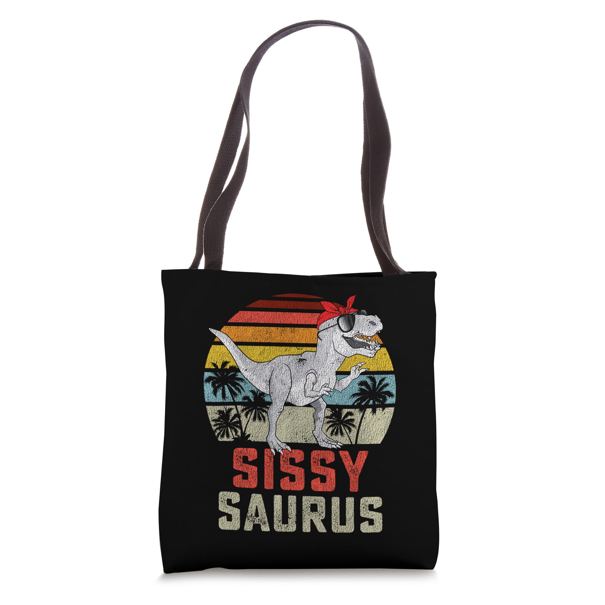 Sissysaurus T Rex Dinosaur Sissy Saurus Girl Family Tote Bag